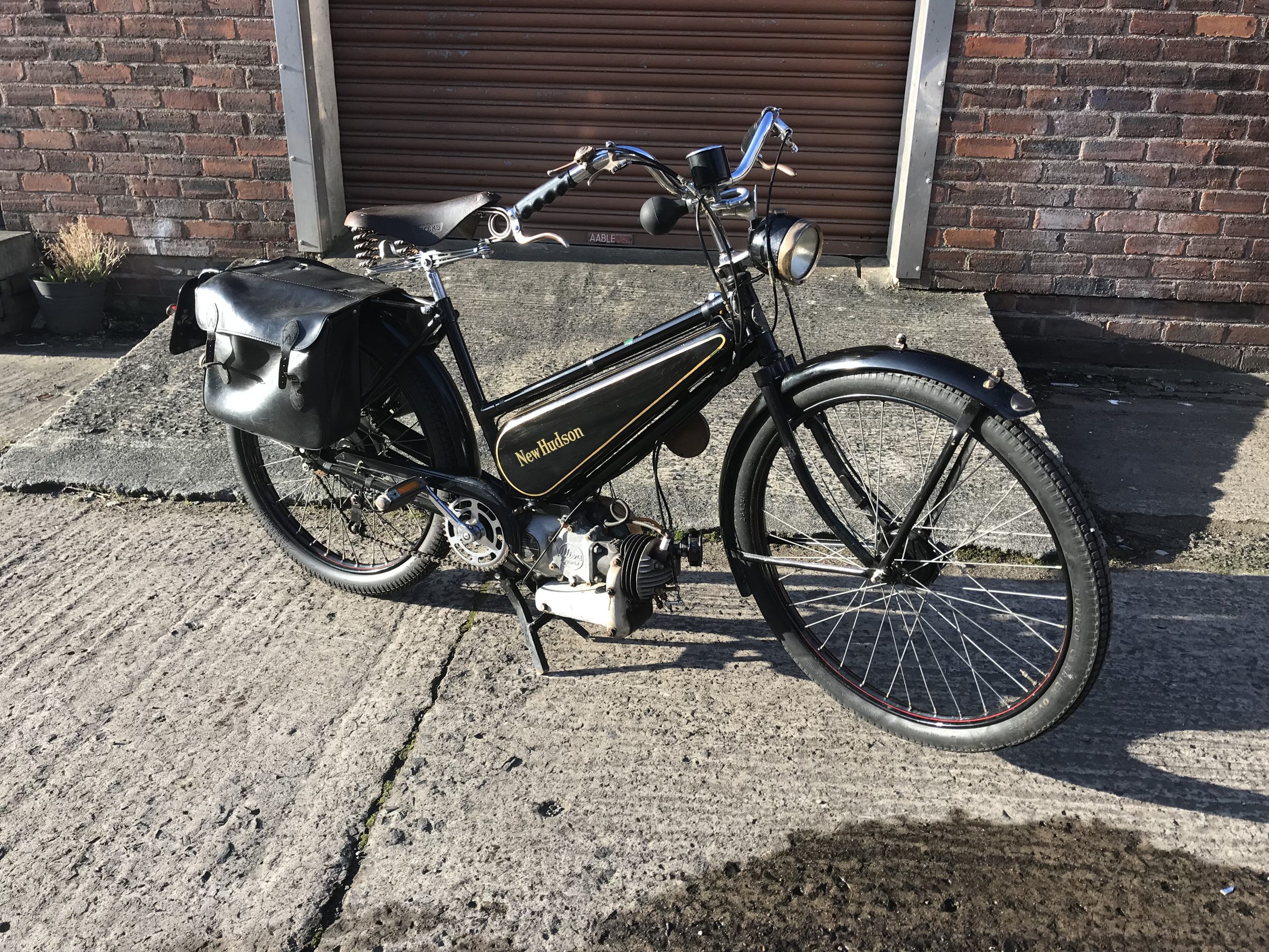 New Hudson Autocycle – Hugh Adams Motorcycles